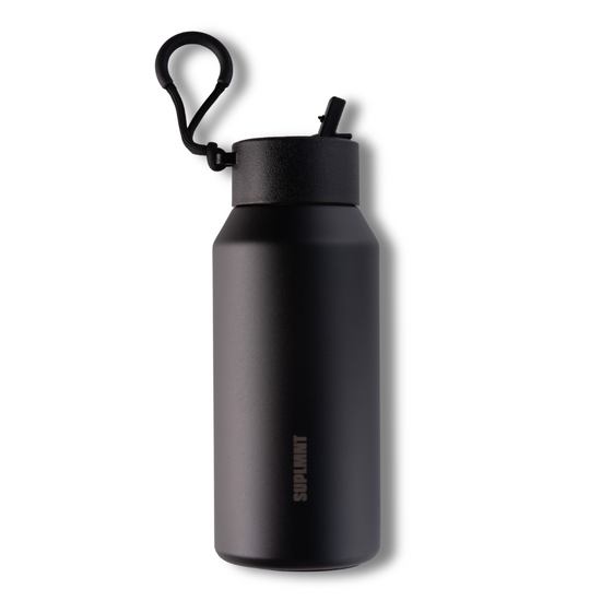 48 OZ WATER BOTTLE WITH STRAW LID – SUPLMNT